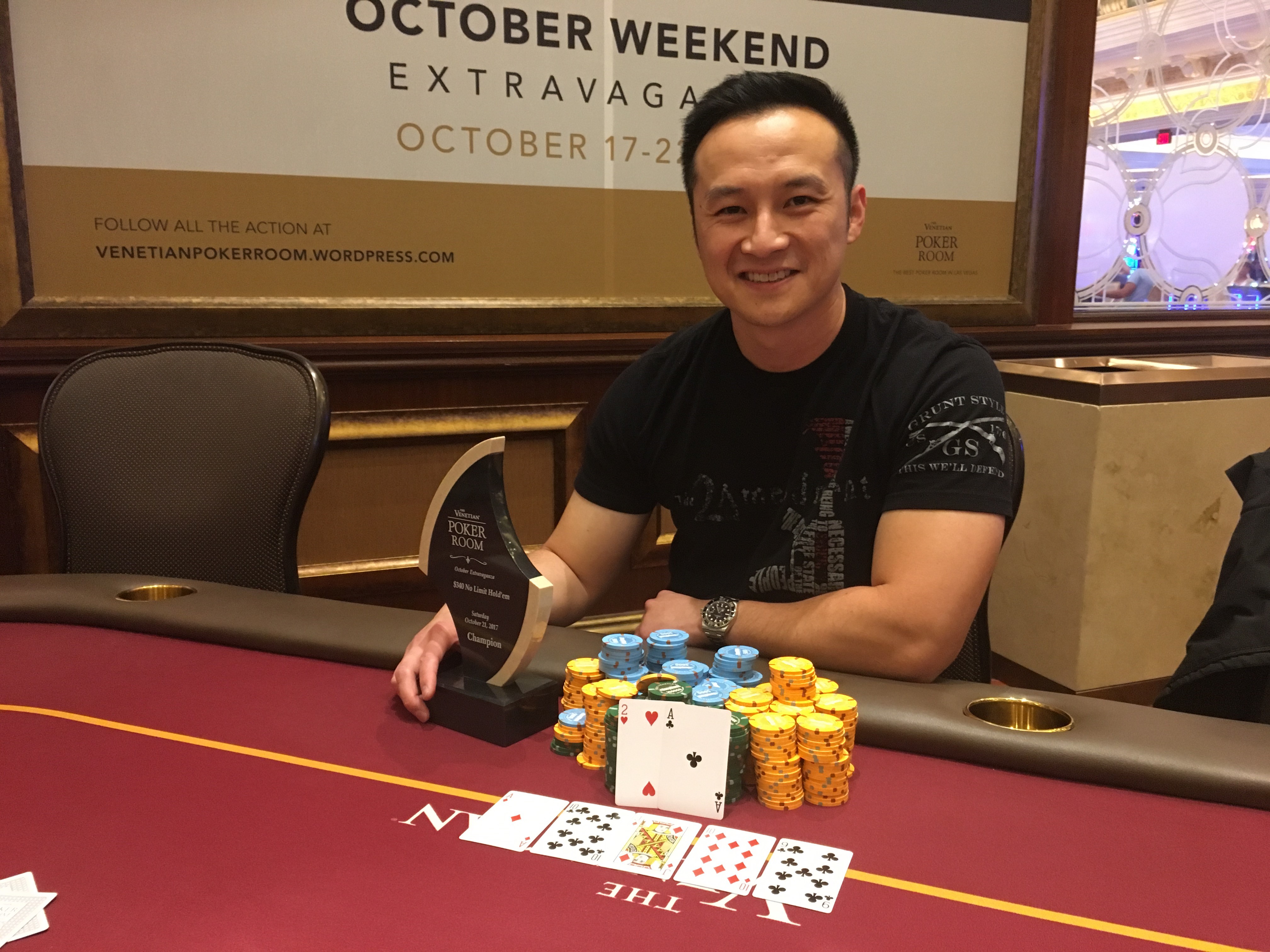 David Vu Winner | Venetian Poker Room