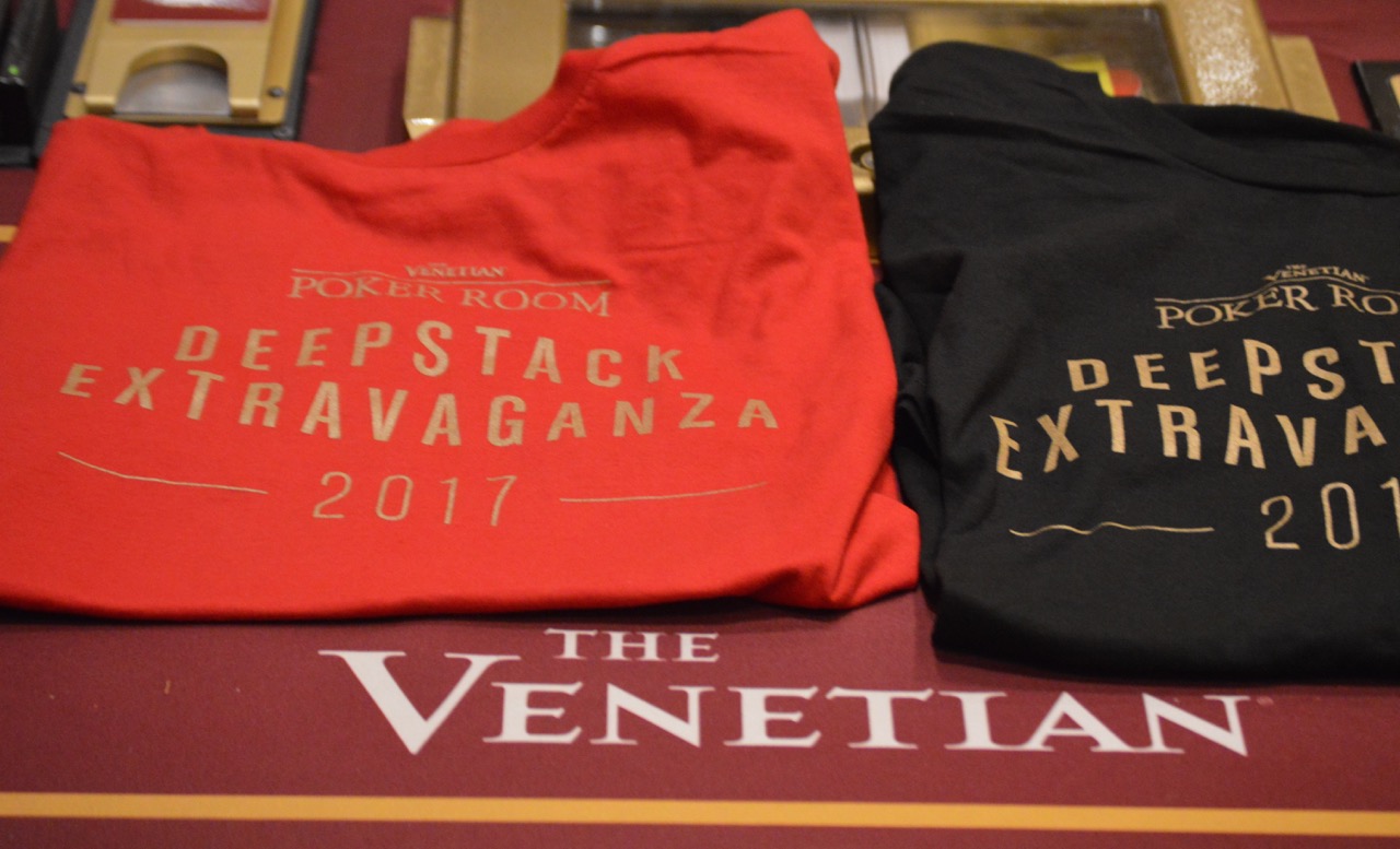 DSE III: Claim Your DeepStack Extravaganza Swag | Venetian Poker Room