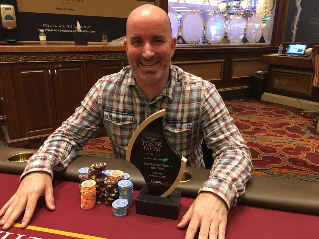 David Larson Wins Event 17: $400 No-Limit Hold’em SuperStack $100,000 ...