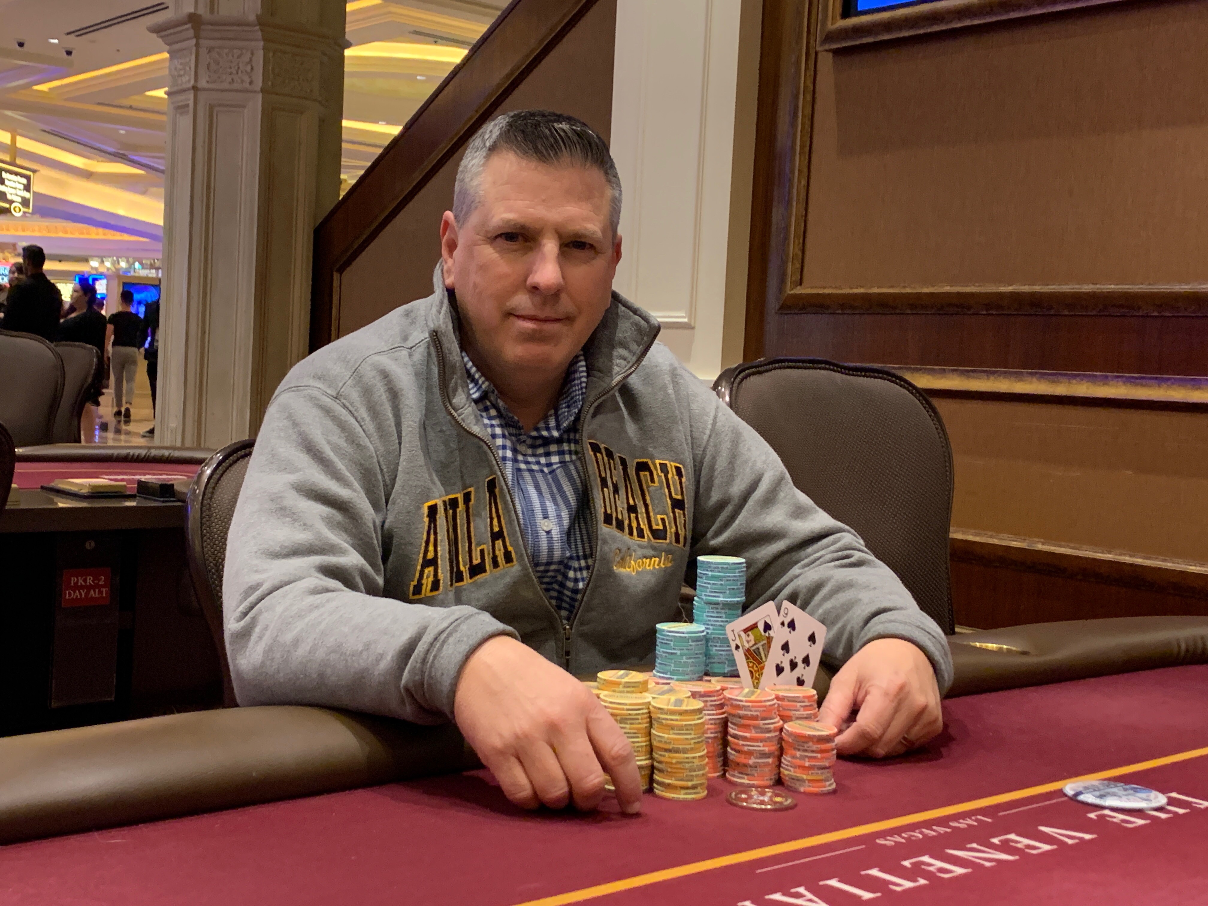 Saturday’s OneDay Tournament Winner | Venetian Poker Room