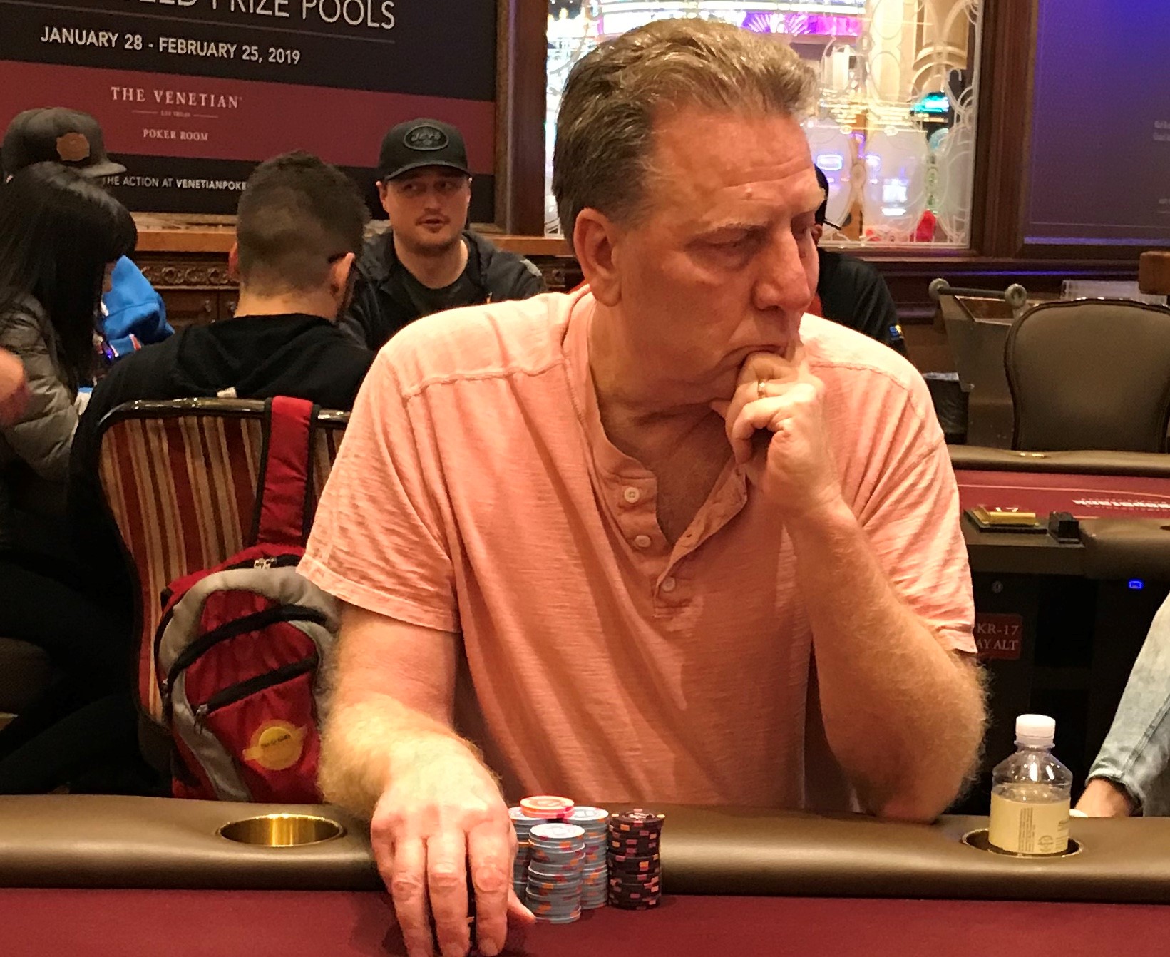 Bob Whalen Eliminated in 9th Place ($6,302) | Venetian Poker Room
