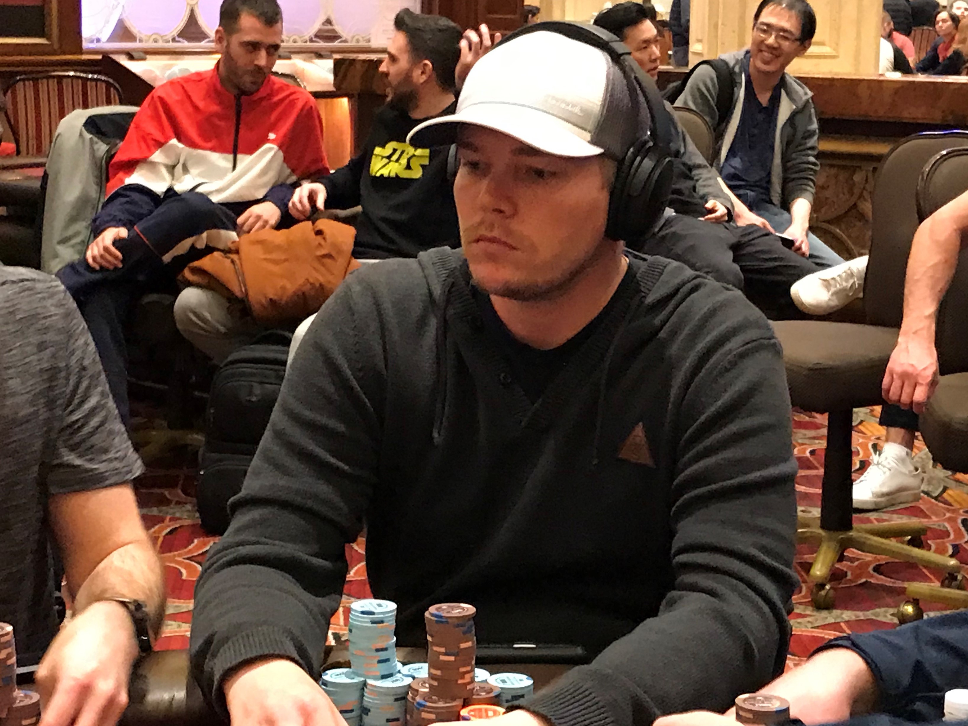 Barry Hutter Eliminated in 5th Place ($58,328) | Venetian Poker Room