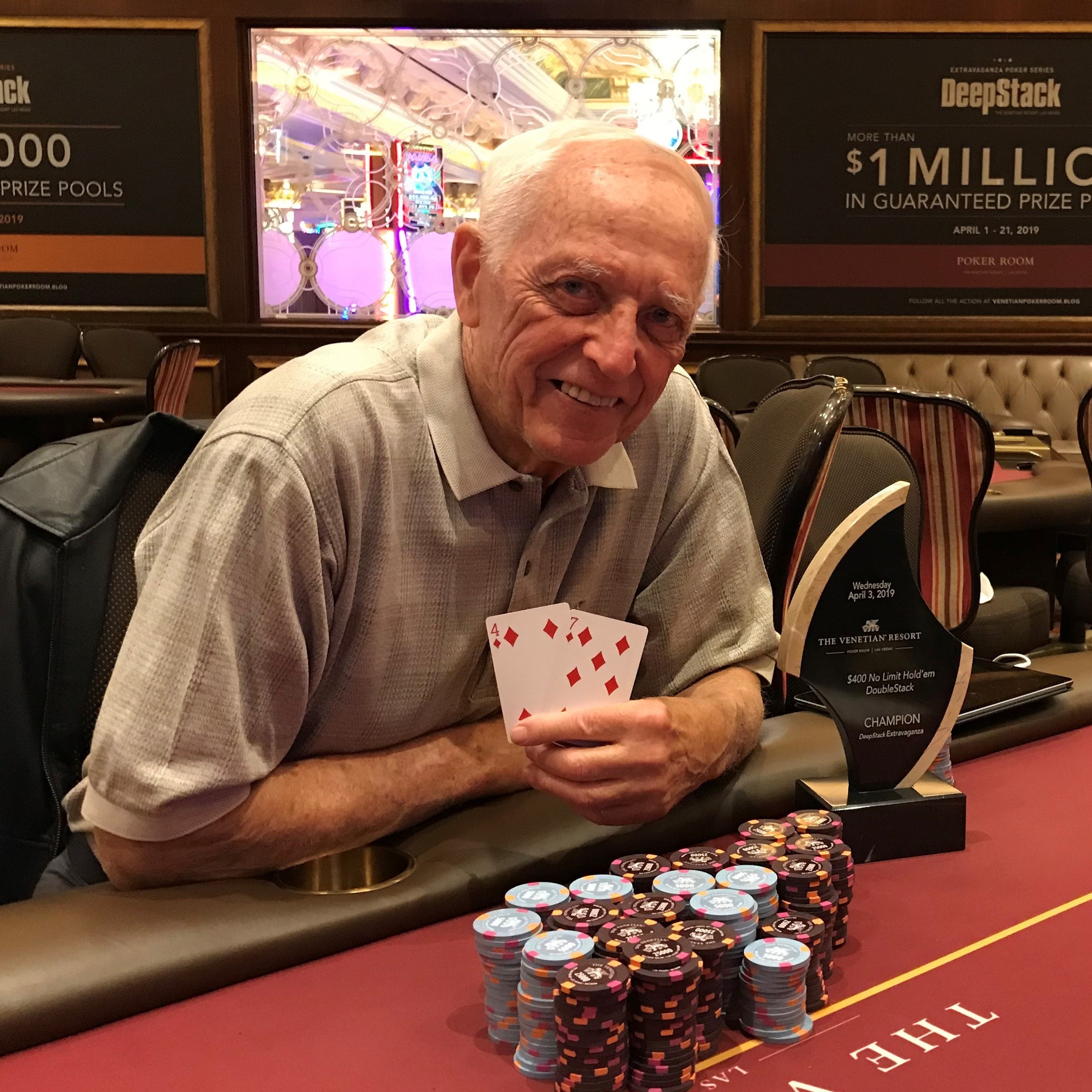 DeepStack Winners Gallery | Venetian Poker Room