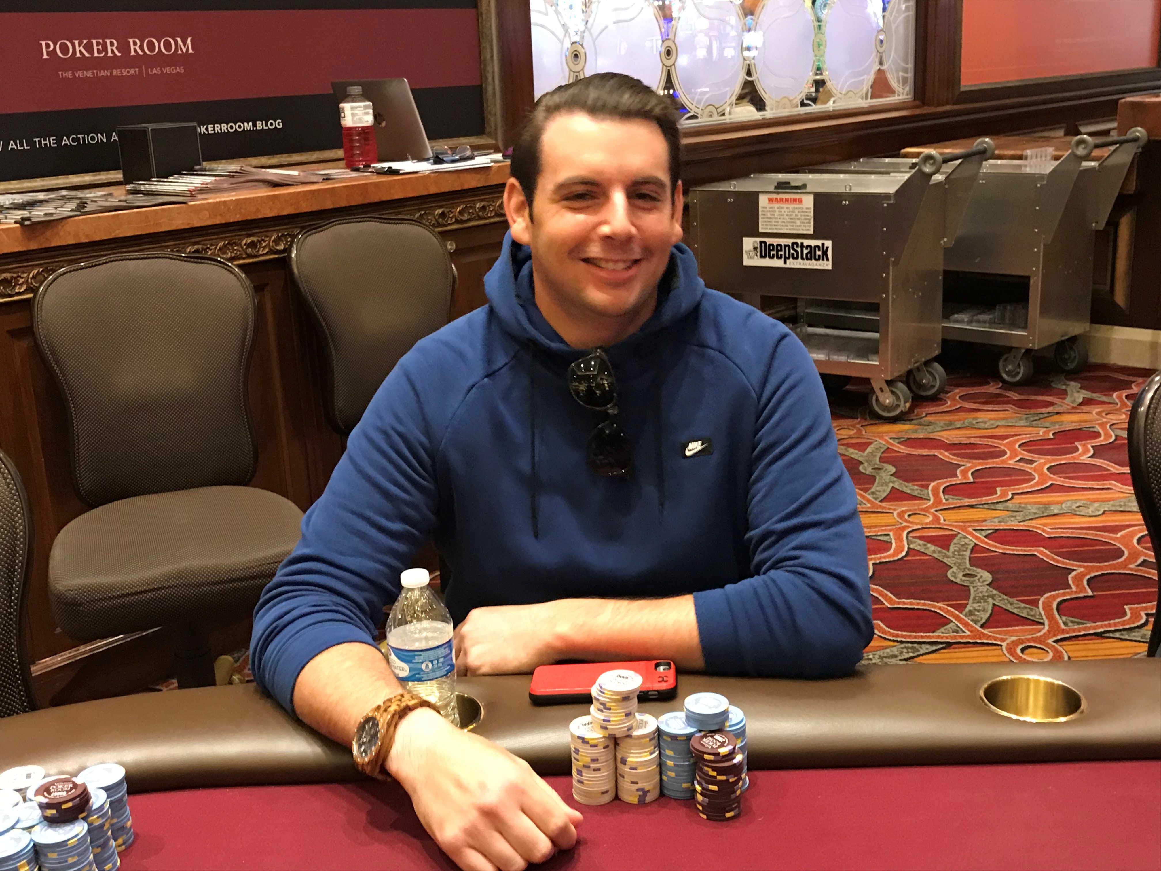 James Piccolo Eliminated in 5th Place ($6,300) | Venetian Poker Room