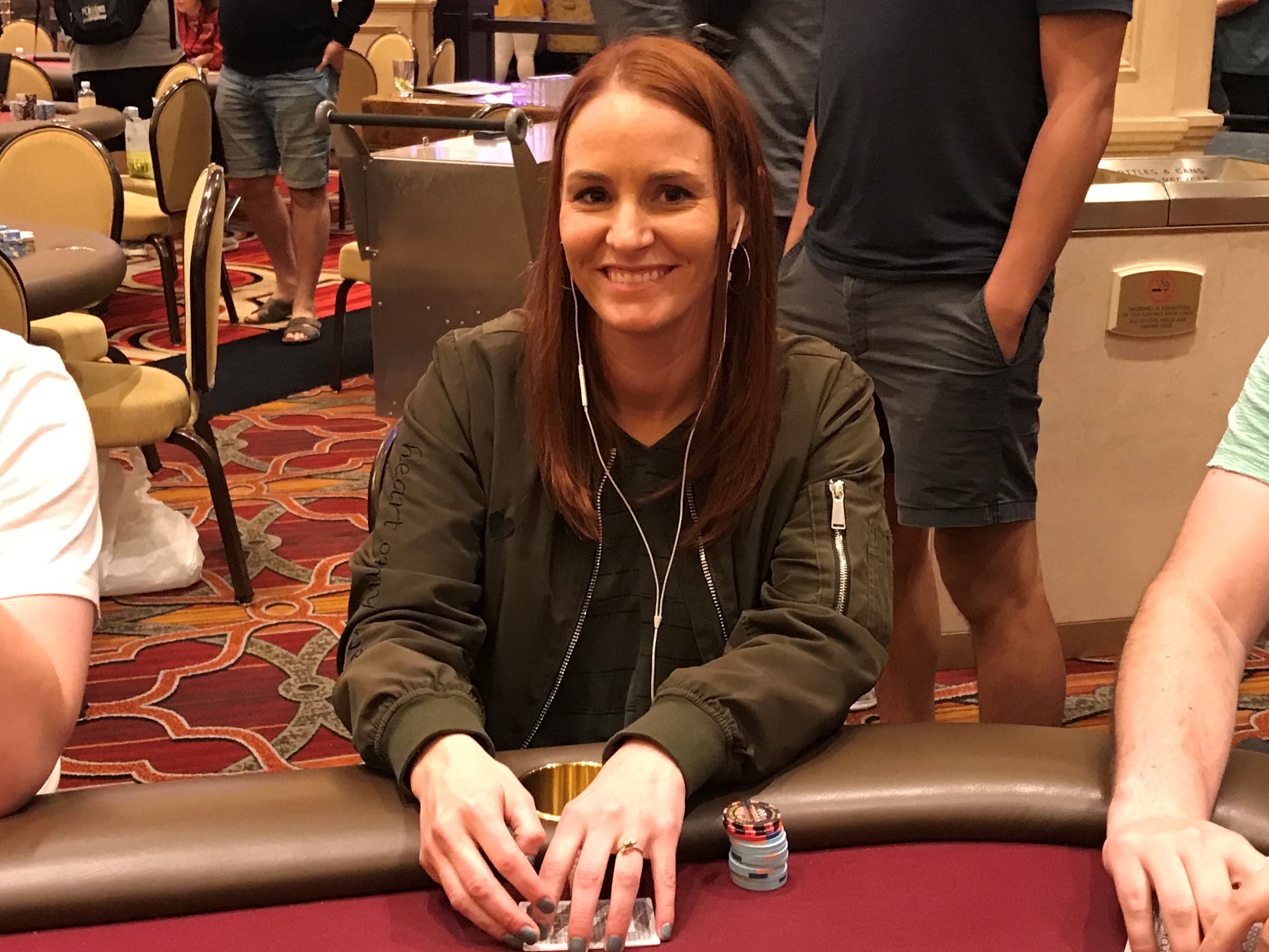 Erin Nye Eliminated in 9th Place ($1,987) | Venetian Poker Room