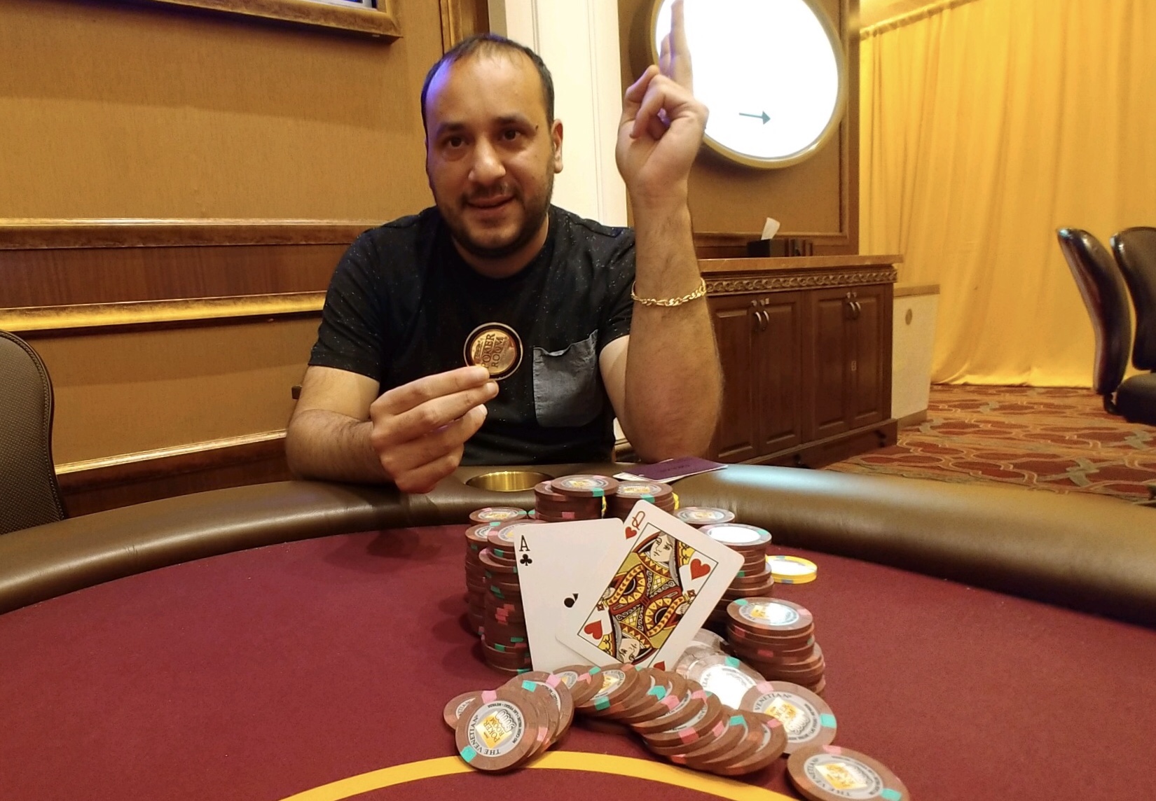 Wednesday’s OneDay Tournament Winner | Venetian Poker Room