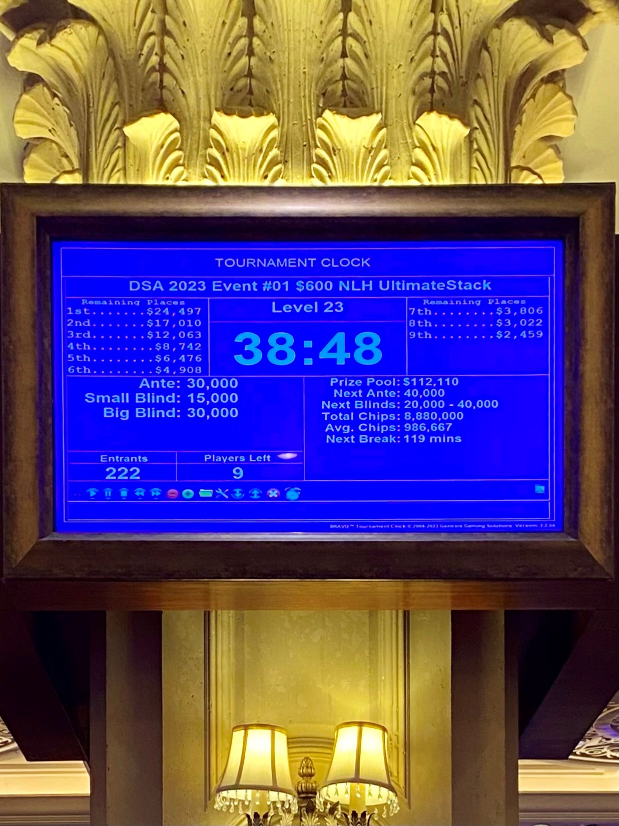 Event #01 Final Table | Venetian Poker Room