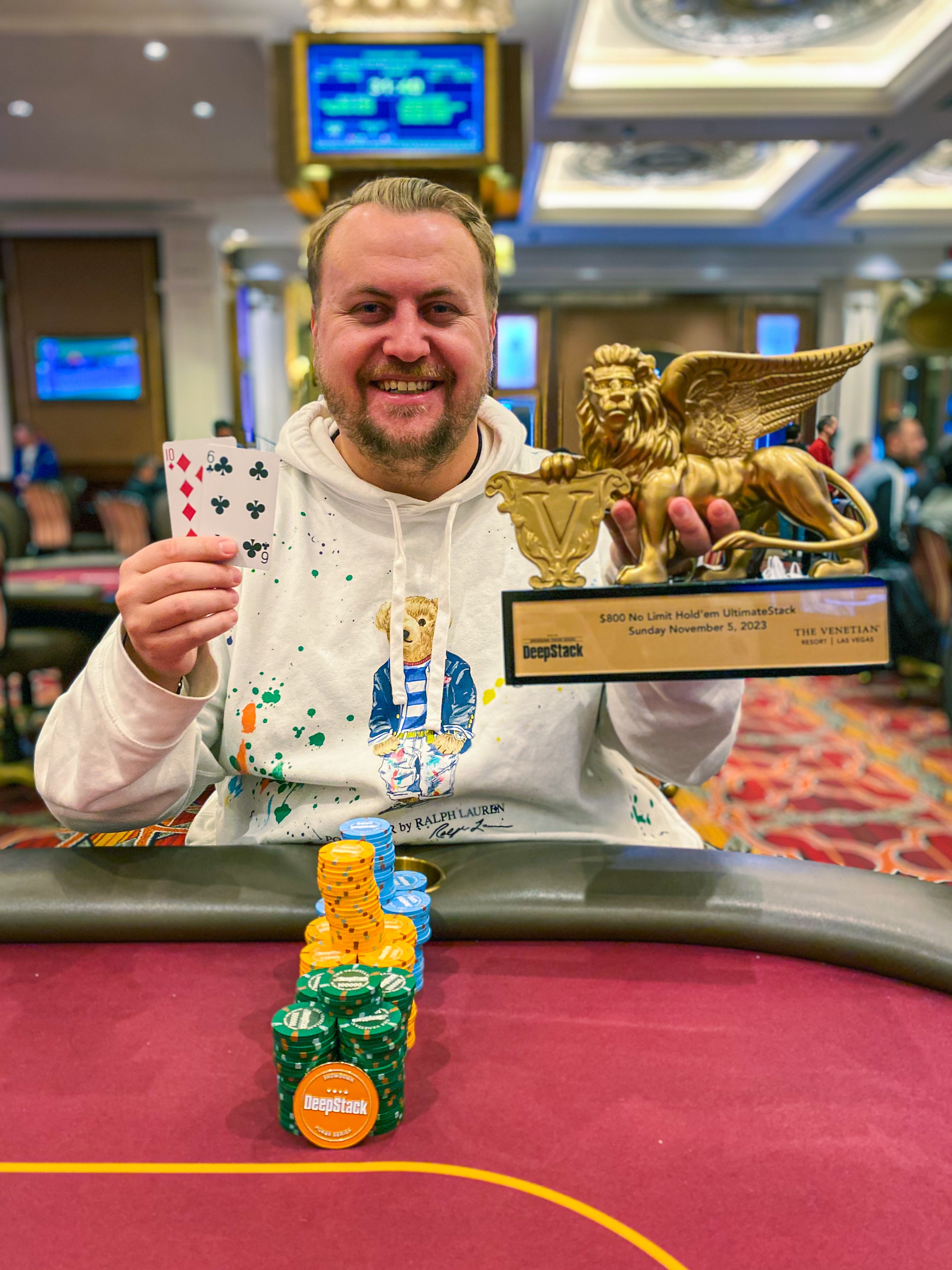 Jon Kyte Wins DeepStack Showdown Event #43 $800 NLH UltimateStack ...