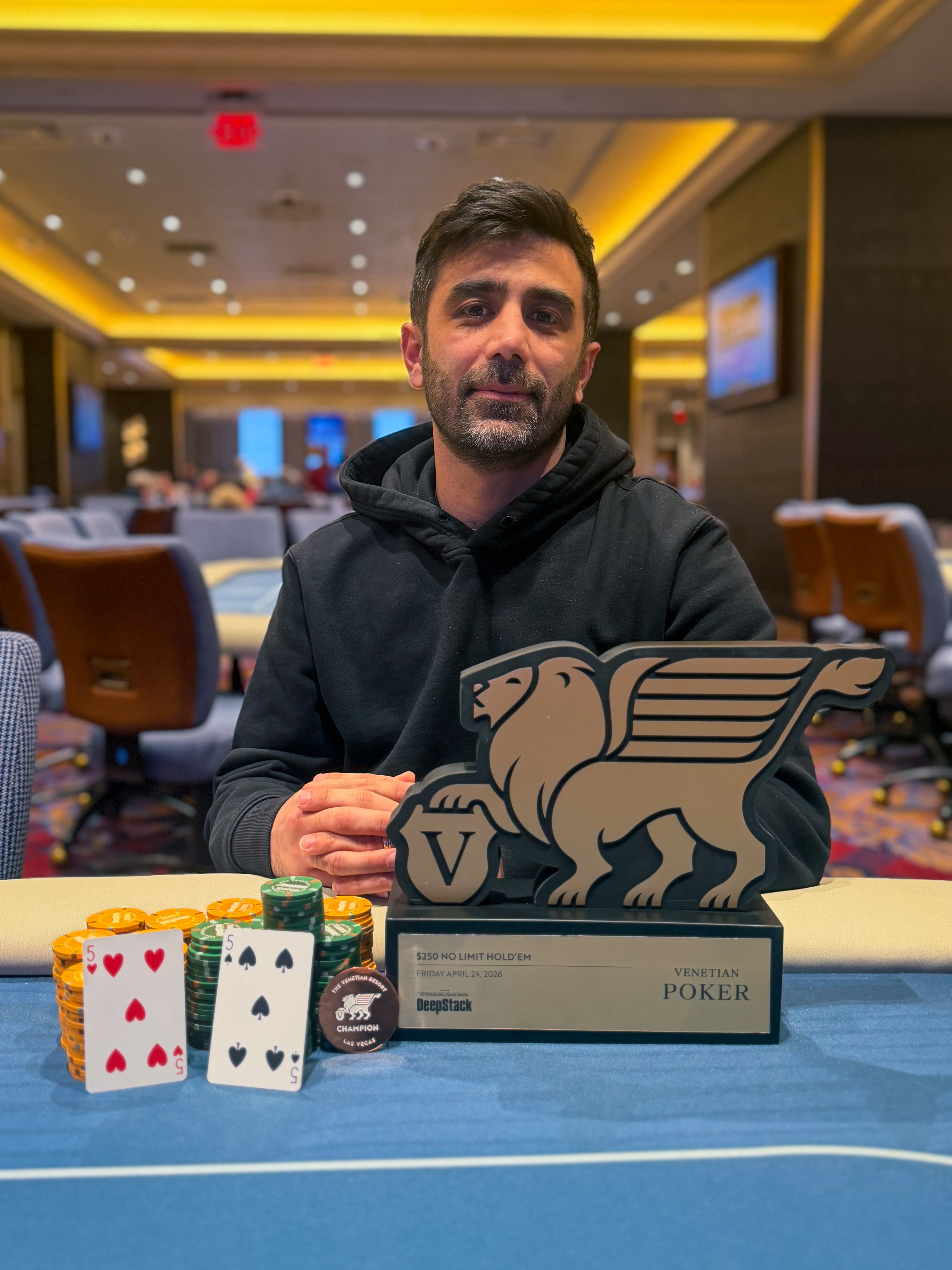 Mehdi Saleh Wins DeepStack Extravaganza Event #37 $250 NLH ($17,477 ...